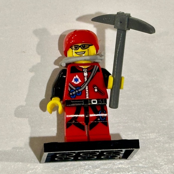 Lego | Toys | Lego Minifigure Mountain Climber Collector Series 1 Rope ...